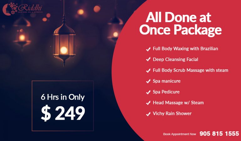 Ramadan Eid Spa Special Offers - Riddhi Skin Care Spa & Esthetics