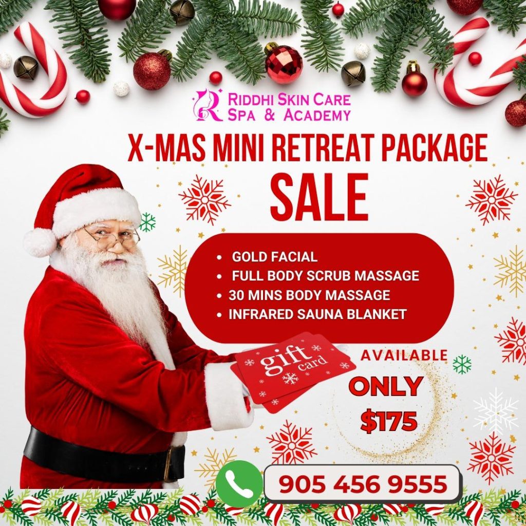 Christmas Special Spa Deal - Riddhi Skin Care Spa & Academy